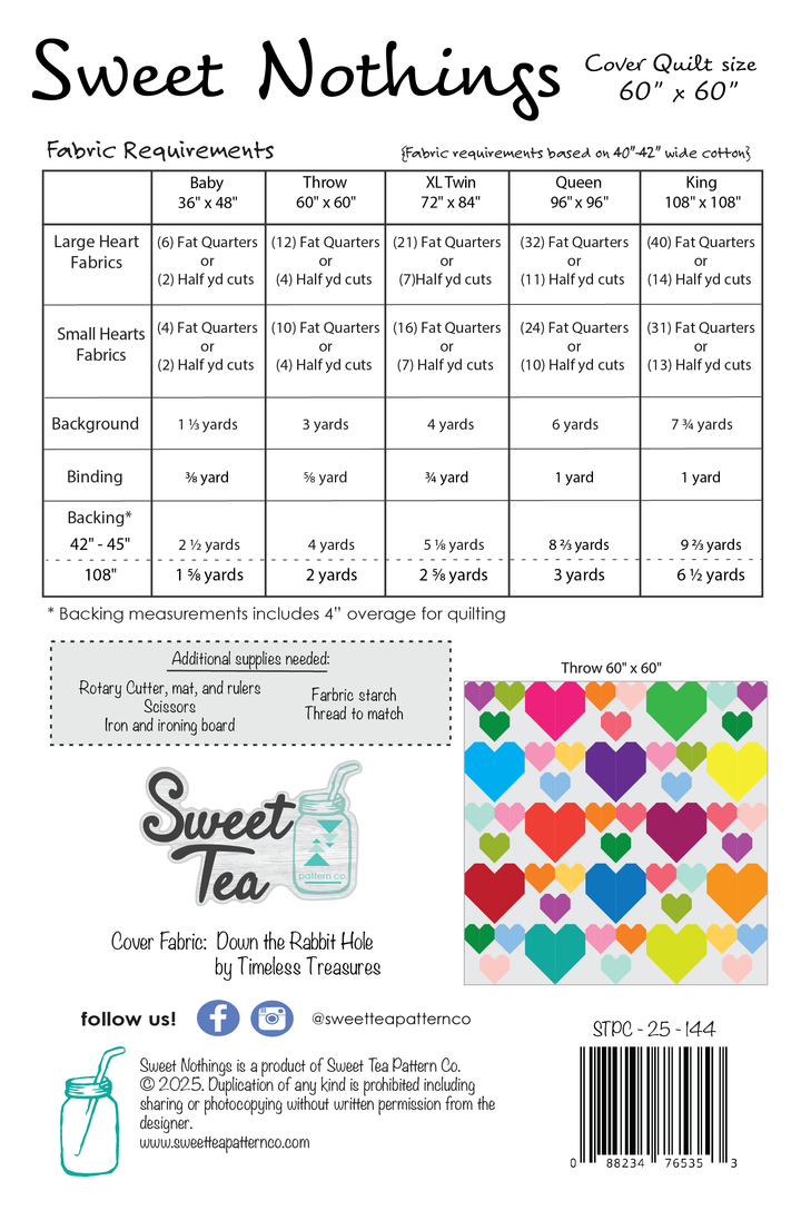 Printed Patterns – sweetteapatternco